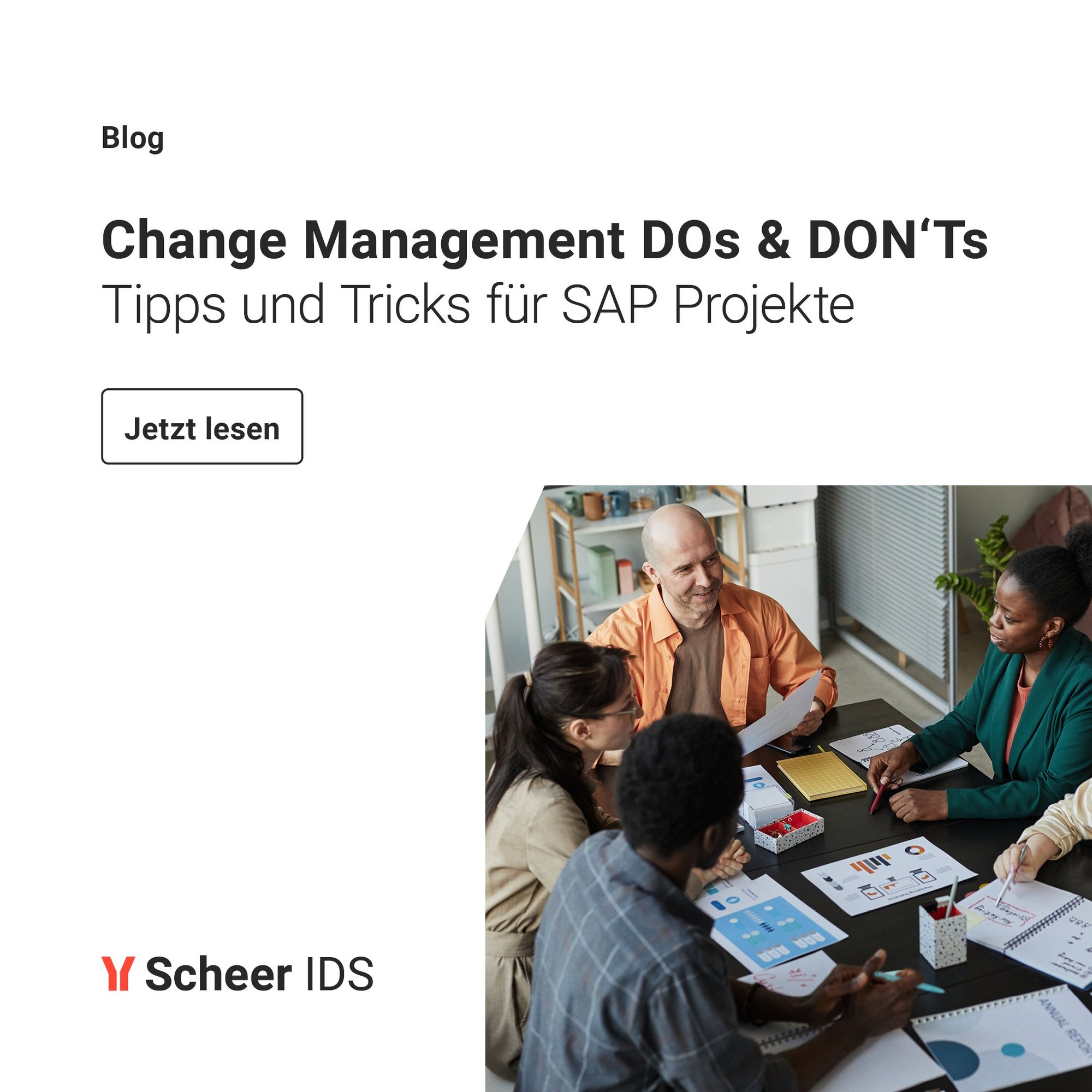 Change Management in IT-Projekten | Scheer IDS