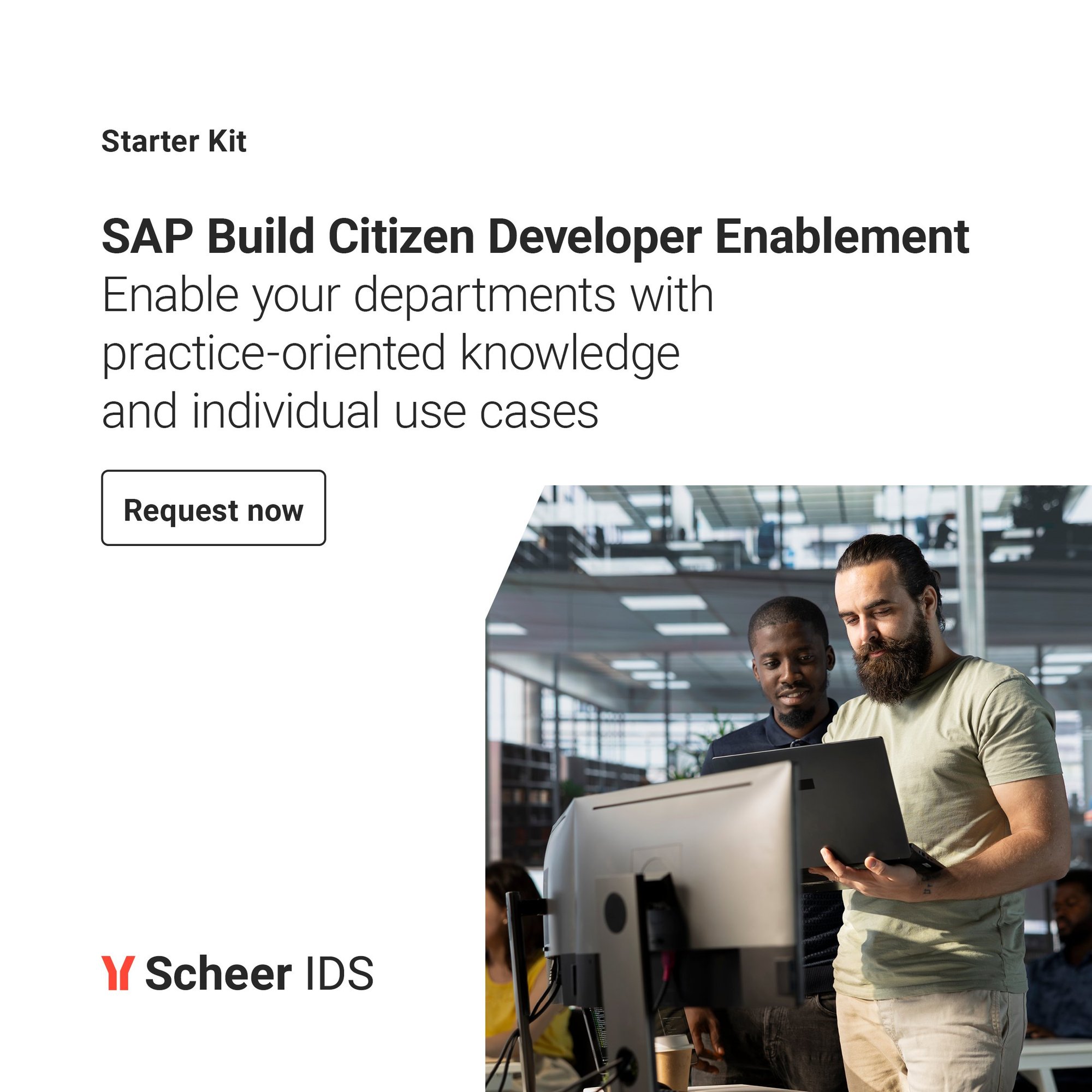 SAP Build Citizen Developer Enablement - Starter Kit | Scheer IDS