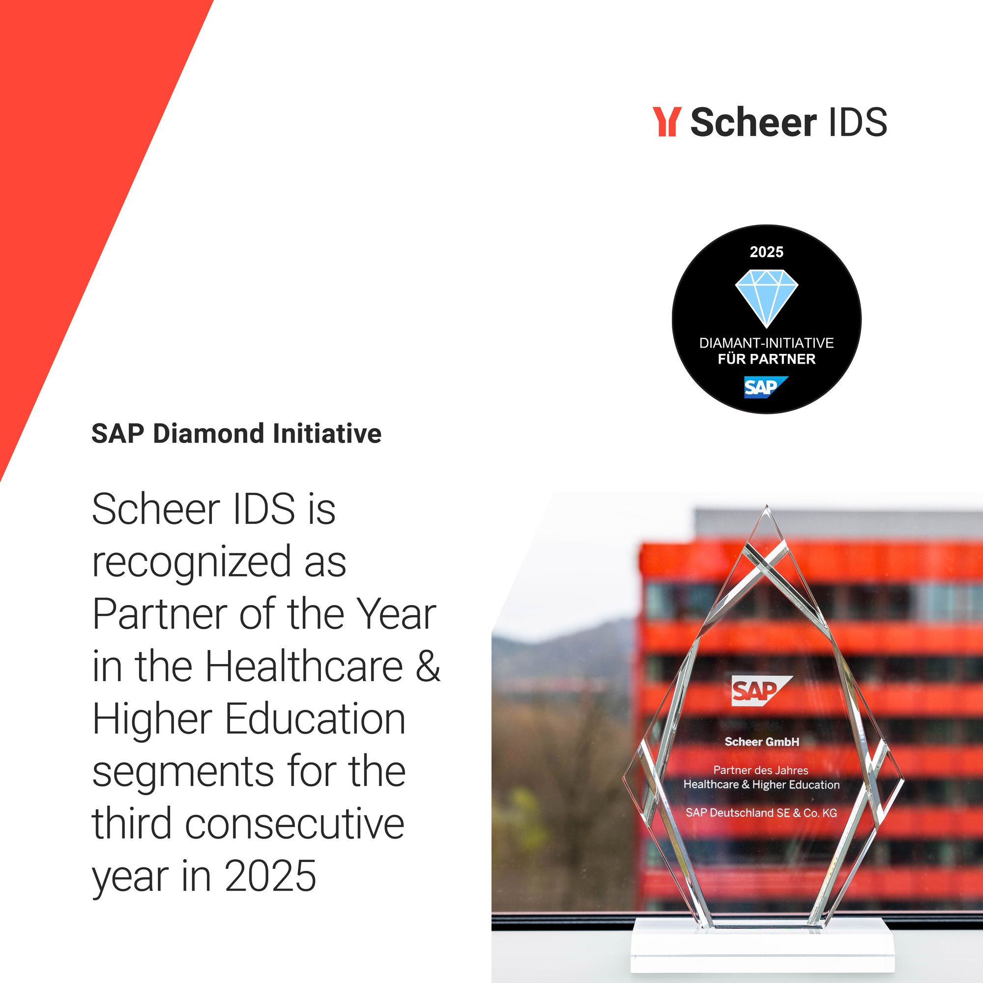 Scheer IDS once again honored as SAP Partner of the Year | Scheer IDS
