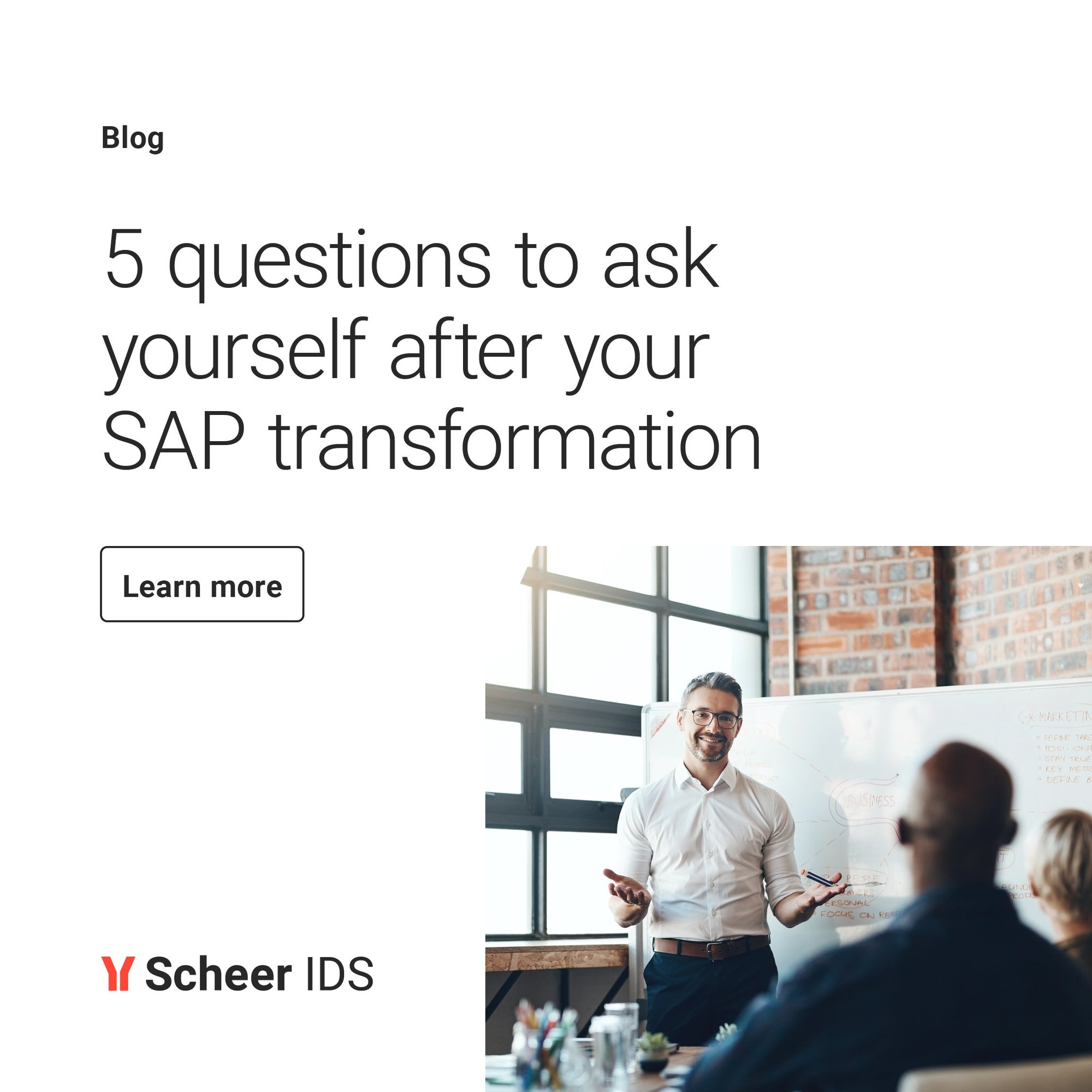 Retention Box: 5 Questions for after your SAP Transformation