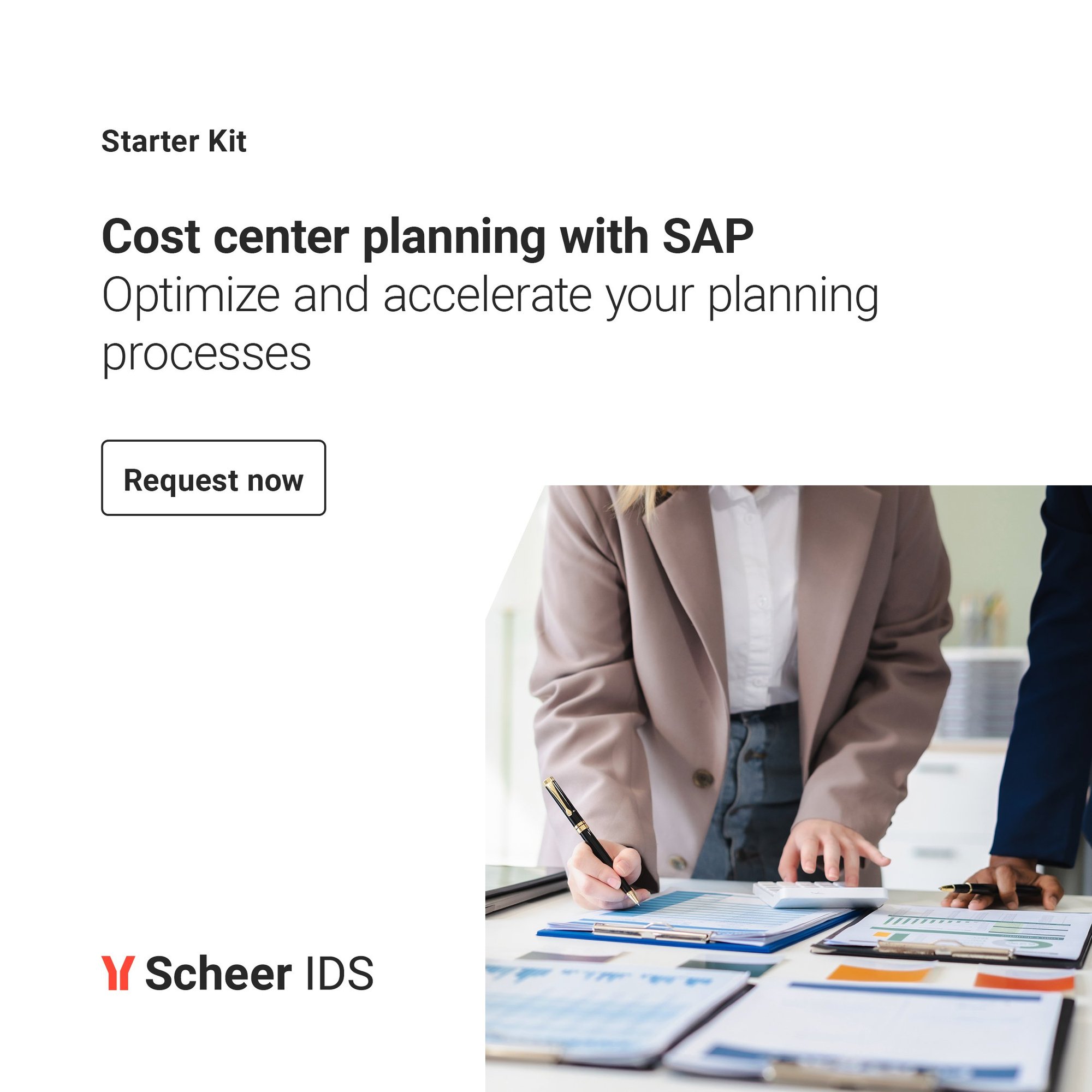Cost center planning with SAP - Starter Kit | Scheer IDS
