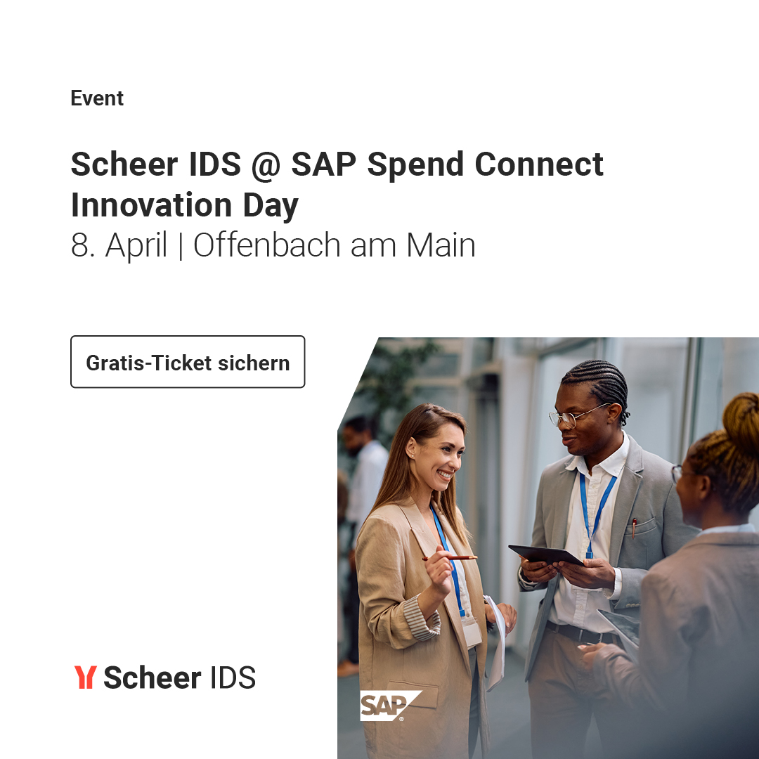 Scheer @ SAP Spend Connect Innovation Day