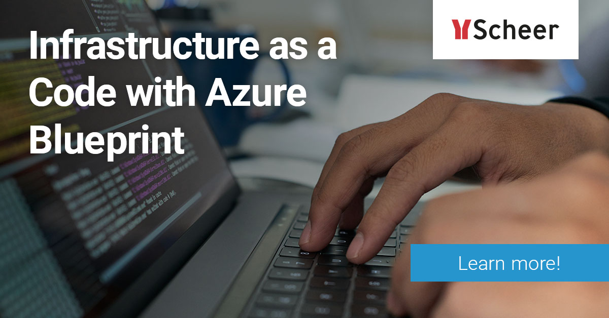 Infrastructure as a Code with Azure Blueprint