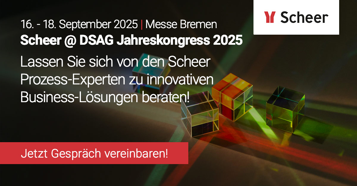 Scheer IDS @ DSAG Jahreskongress 2025