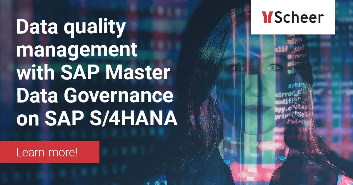 Data quality management | Scheer IDS