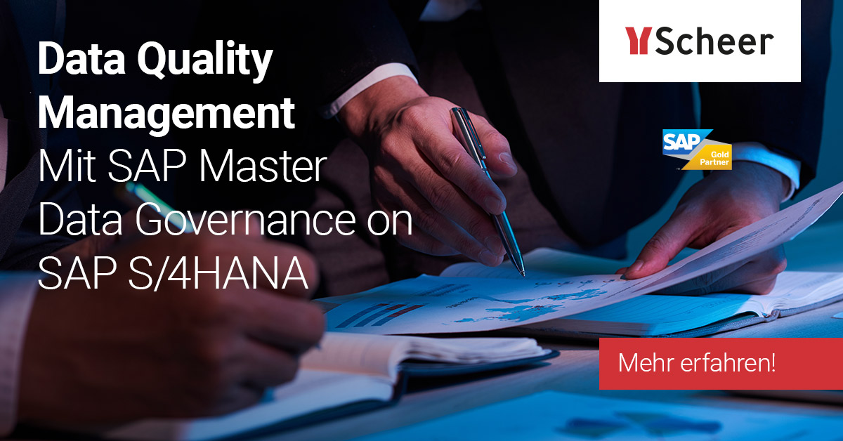 Data Quality Management - wir beraten Sie gerne! | Scheer IDS