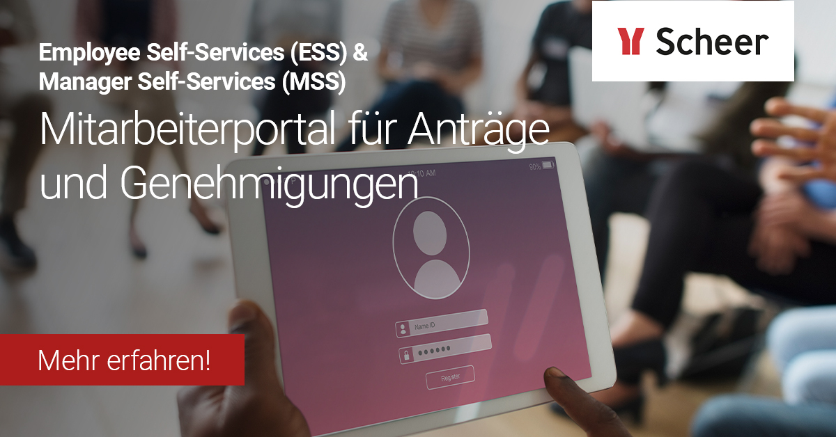 Employee Self Services (ESS) | Scheer IDS