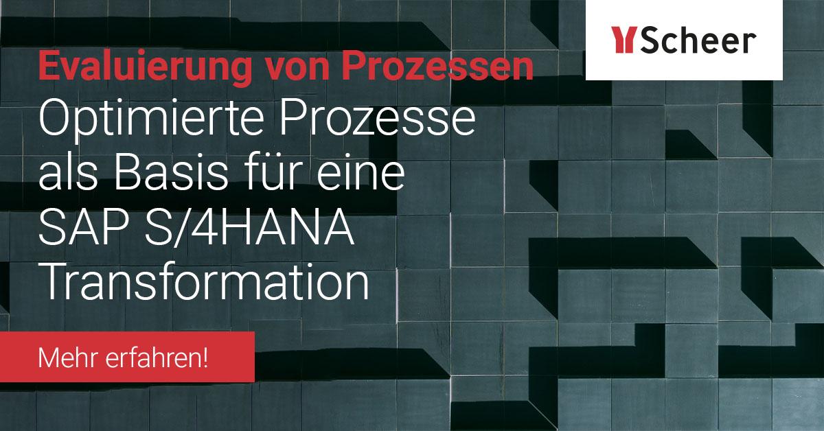Evaluierung von Prozessen | Scheer IDS