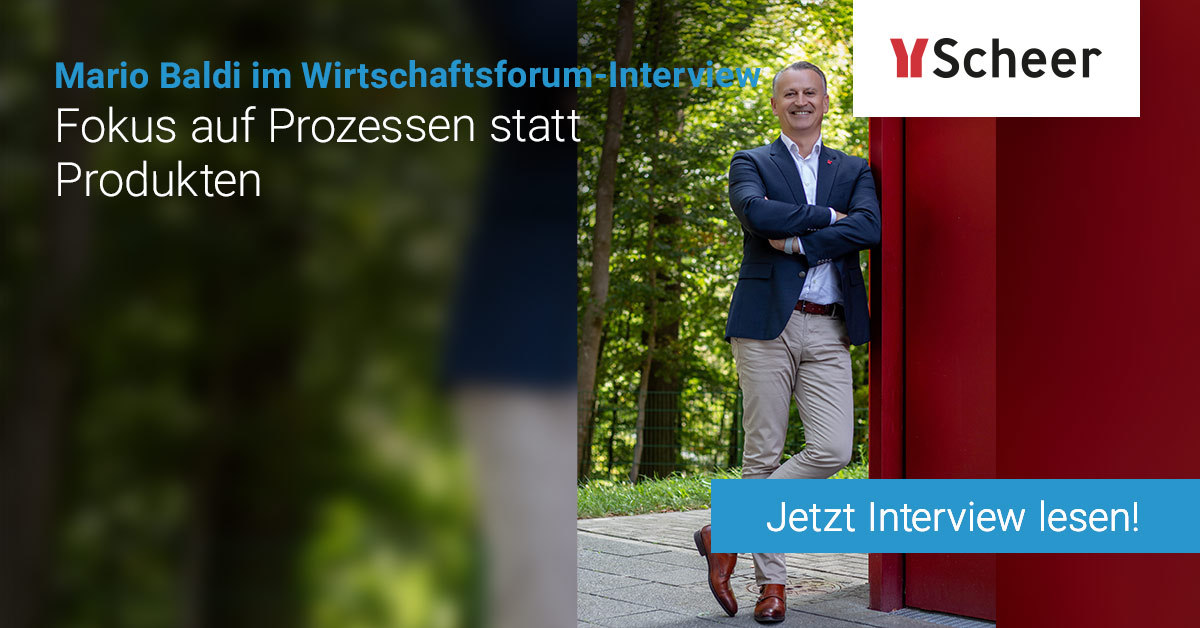 Mario Baldi im Interview: Fokus auf Prozessen statt Produkten