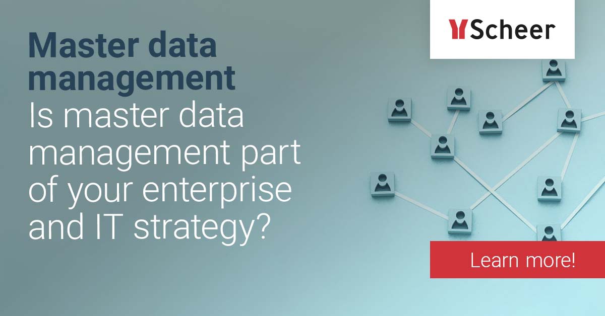 Master data management | Scheer GmbH