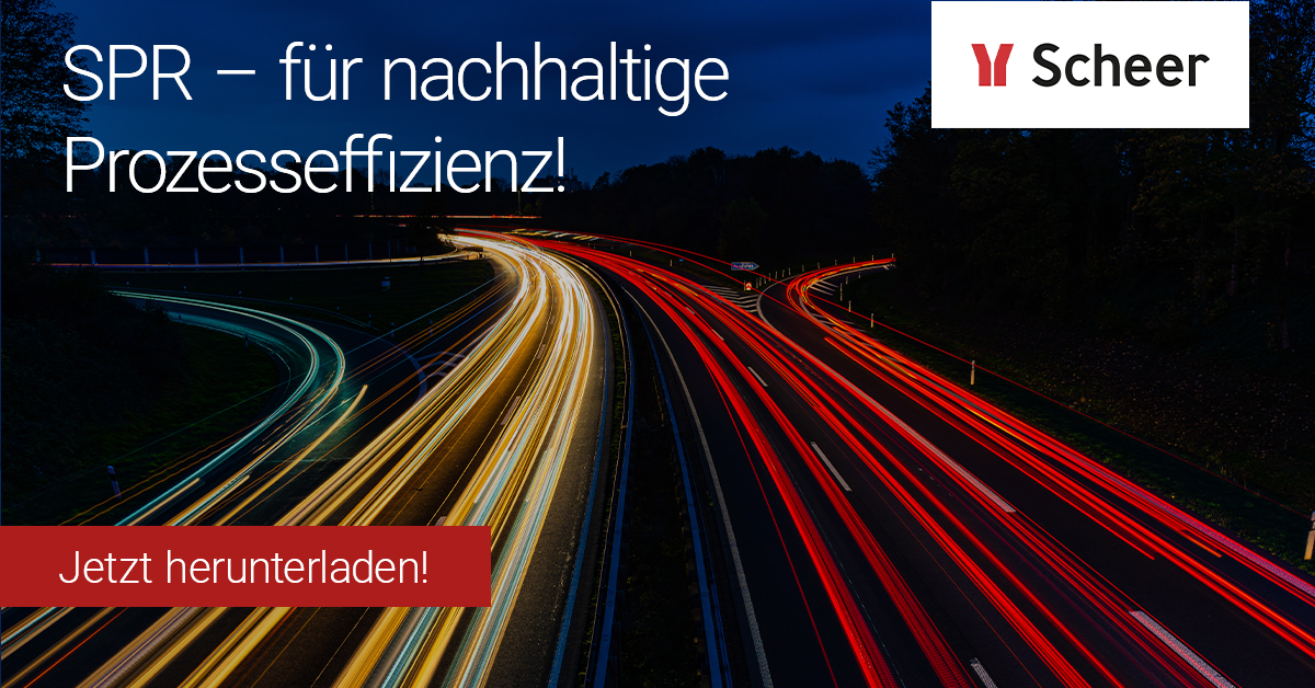 Scheer Whitepaper: SPR – für nachhaltige Prozesseffizienz! | Scheer IDS