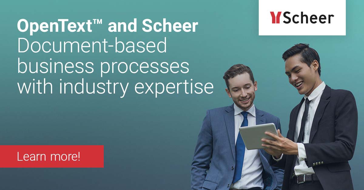 OpenText™ Partnership | Scheer IDS