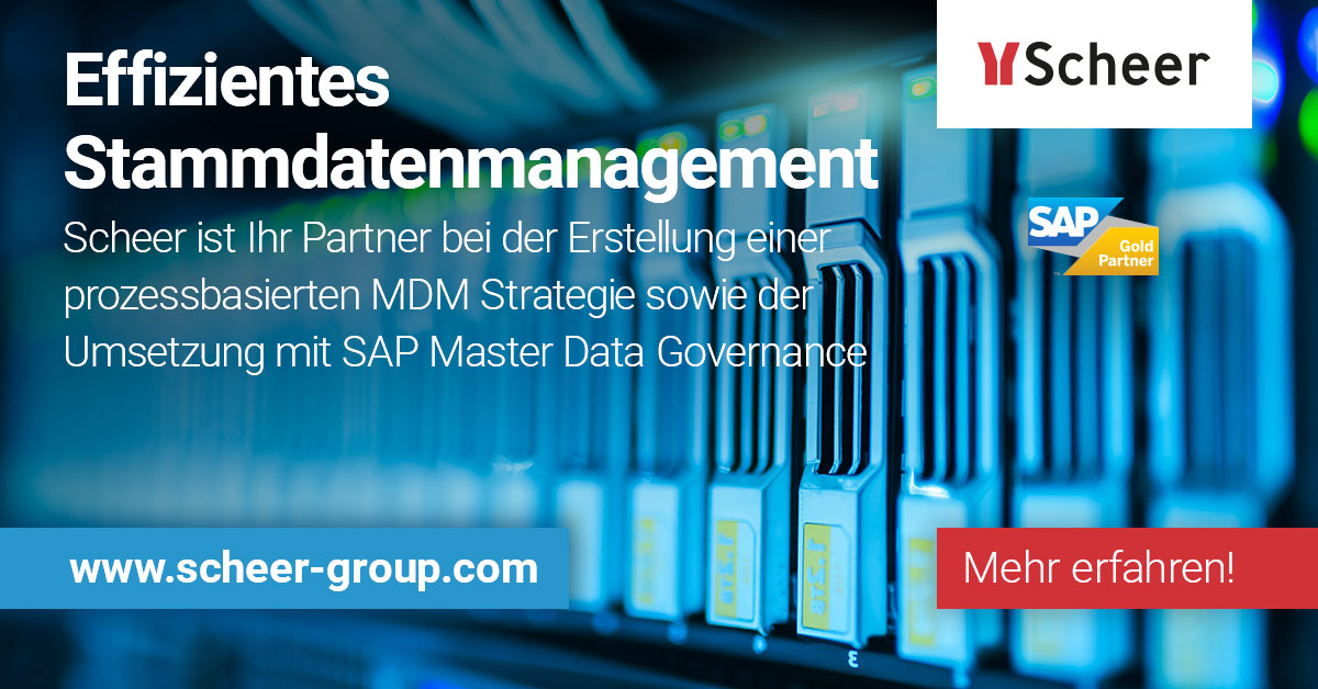 Master Data Management | Scheer GmbH