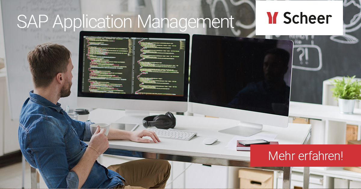 SAP Application Management | Scheer IDS