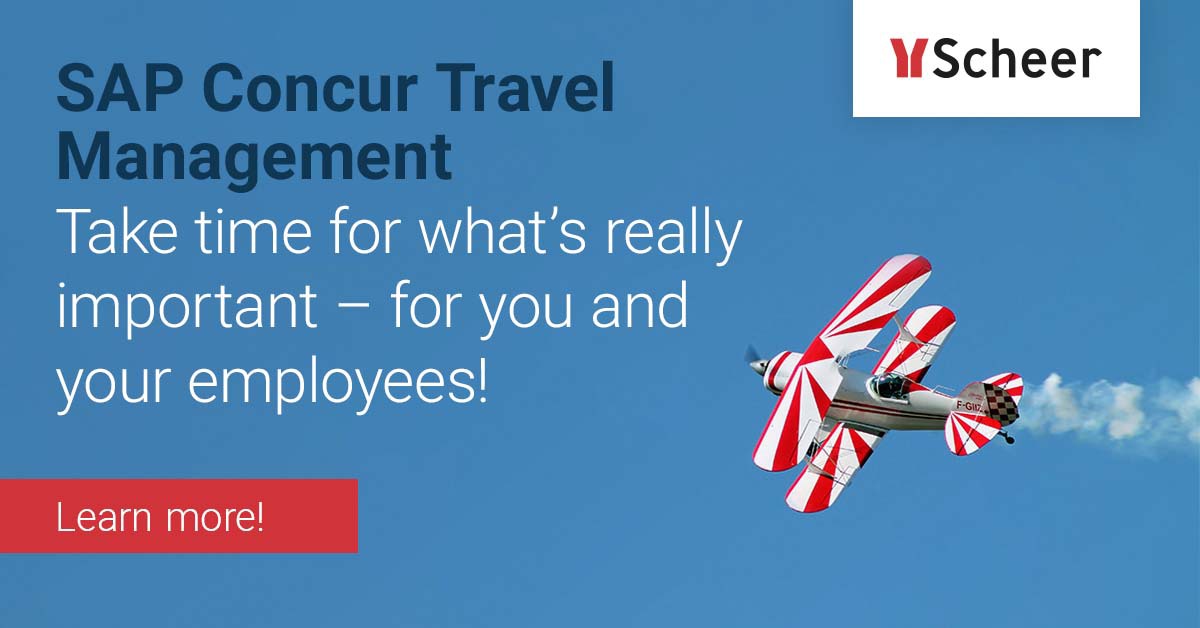 Travel expense management with SAP Concur | Scheer IDS