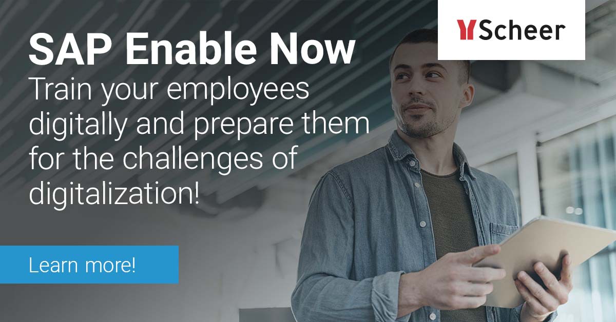 SAP Enable Now | Scheer IDS