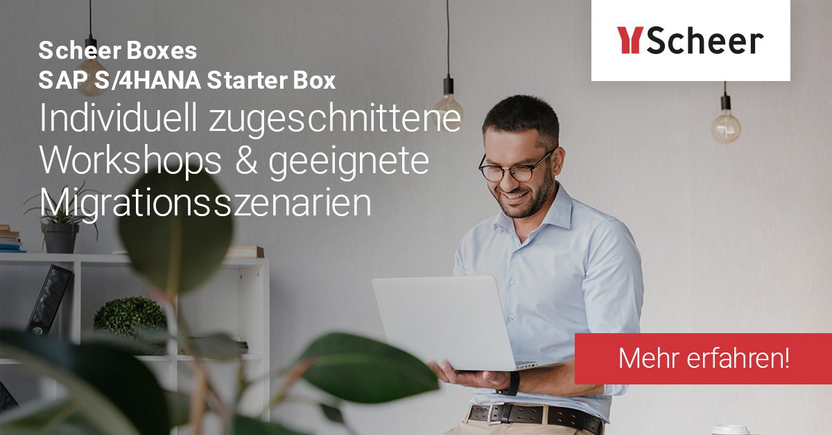 SAP S/4HANA - Starter Kit | Scheer IDS