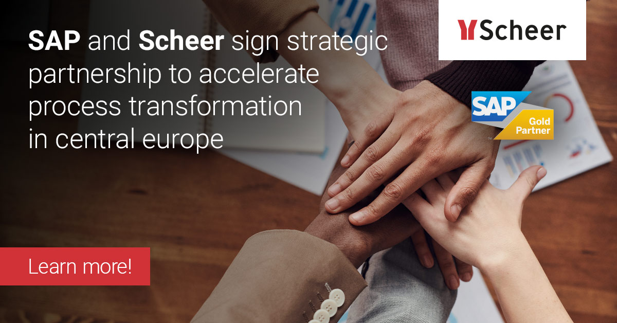 SAP and Scheer Sign Strategic Partnership to Accelerate Process ...