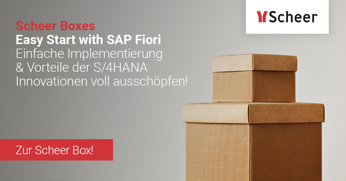 Easy Start with SAP Fiori - Starter Kit | Scheer IDS