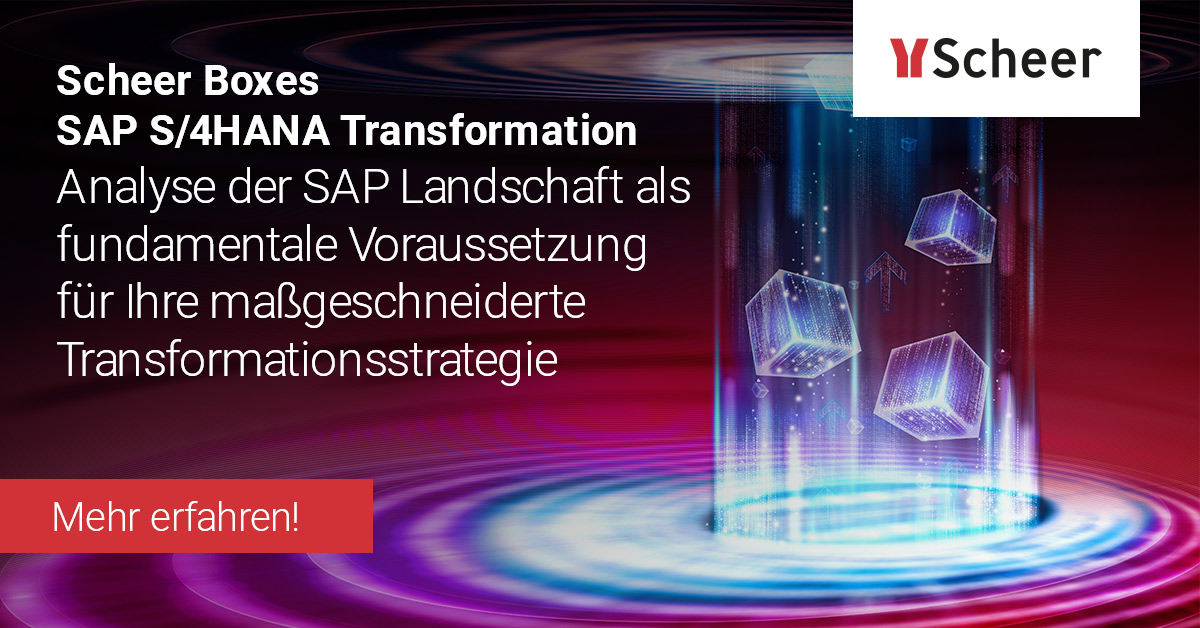 SAP S/4HANA Transformation - Starter Kit | Scheer IDS