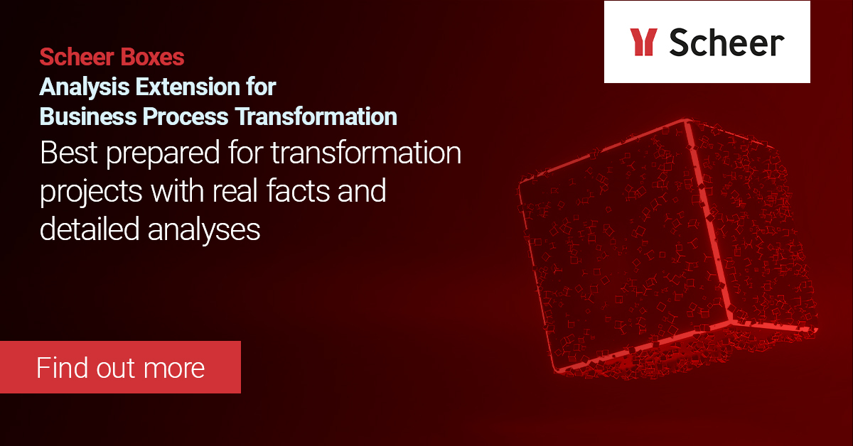 Starter Kit: Analysis Extension for Business Process Transformation | Scheer IDS