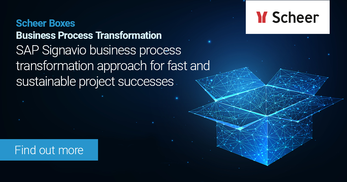 Scheer Box: Business Process Transformation Starter Box | Scheer IDS