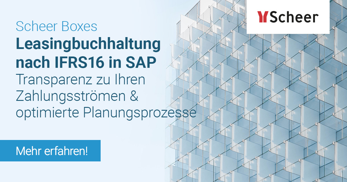 SAP IFRS16 - Starter Kit | Scheer IDS