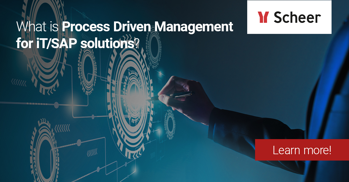 What is Process Driven Management for iT/SAP Solutions? | Scheer IDS Wiki