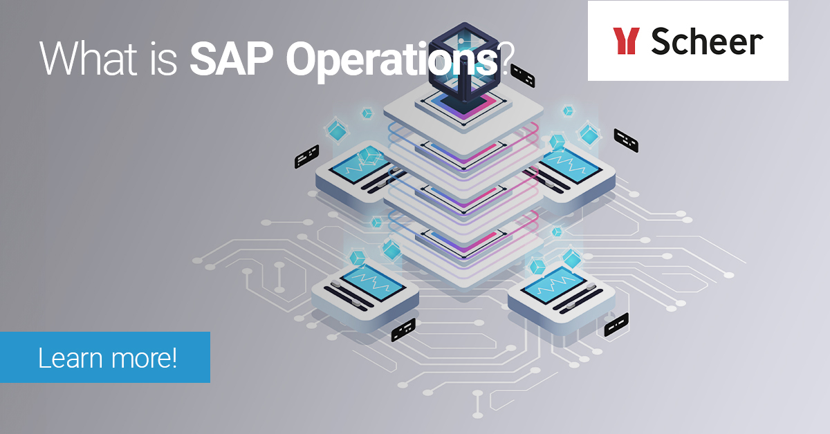 What are the SAP Operations? | Scheer IDS Wiki