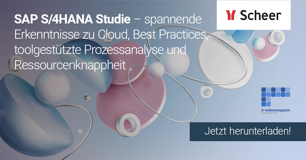 SAP S/4HANA Studie – Spannende Erkenntnisse für Ihre Transformation | Scheer IDS