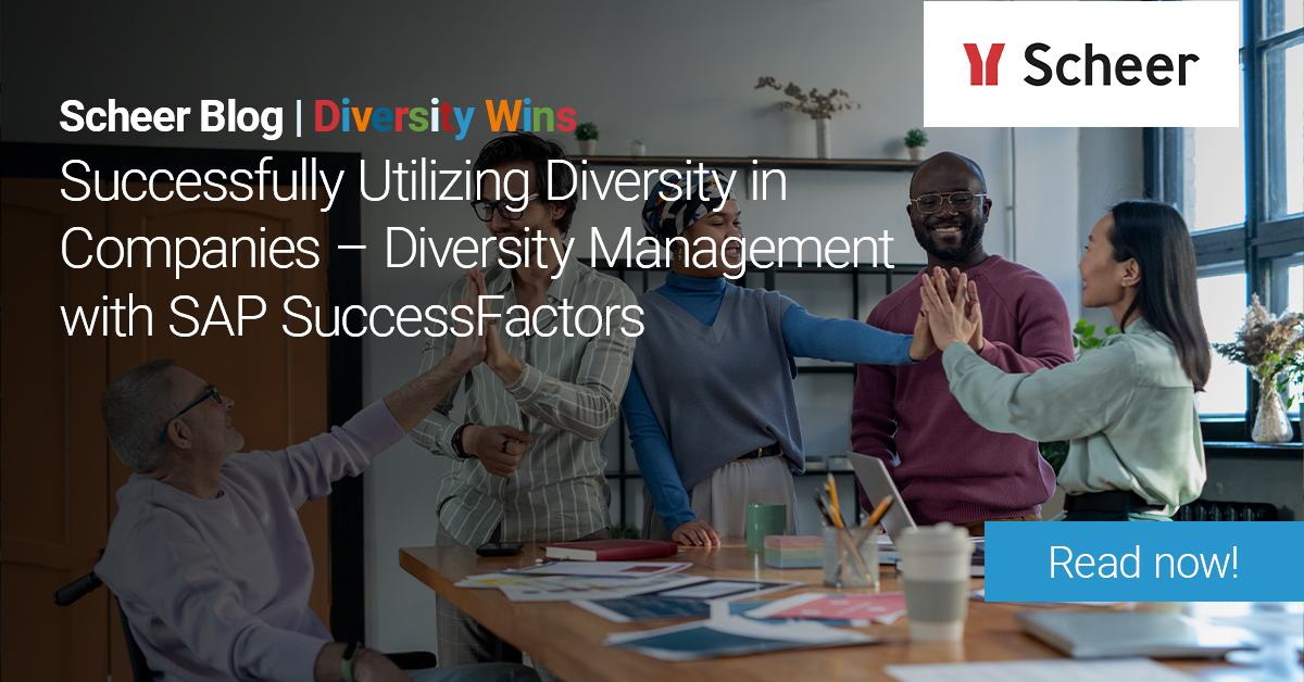 Diversity wins – Diversity management with SAP SuccessFactors | Scheer IDS