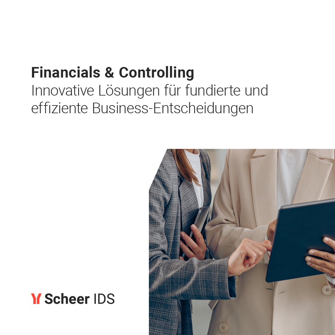 Financials & Controlling | Scheer IDS