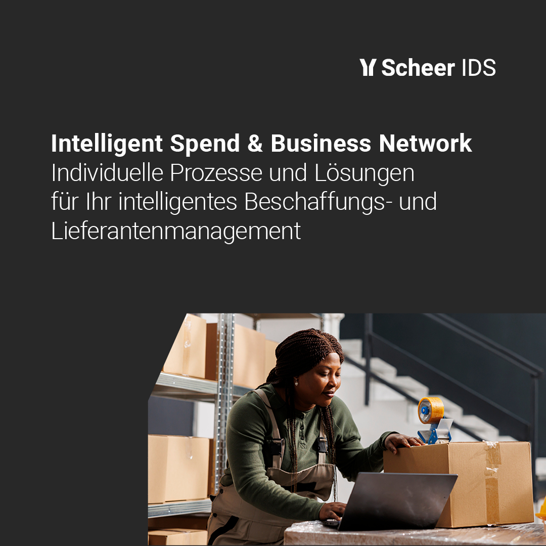 Intelligent Spend and Business Network | Scheer IDS