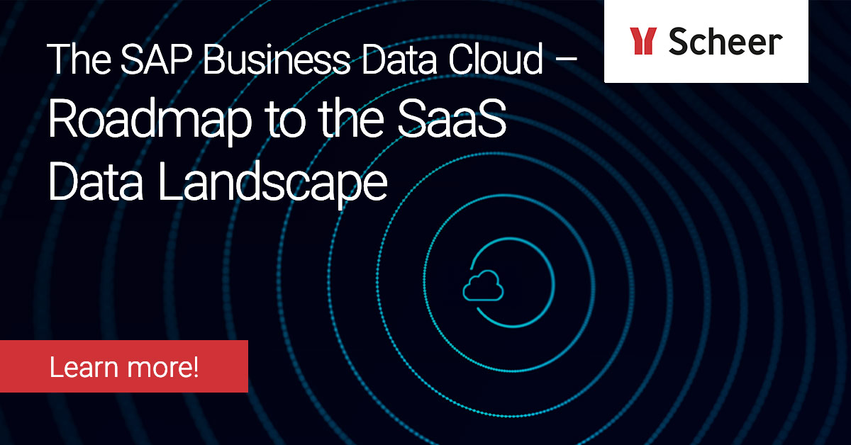 The SAP Business Data Cloud – Roadmap to the SaaS Data Landscape ...